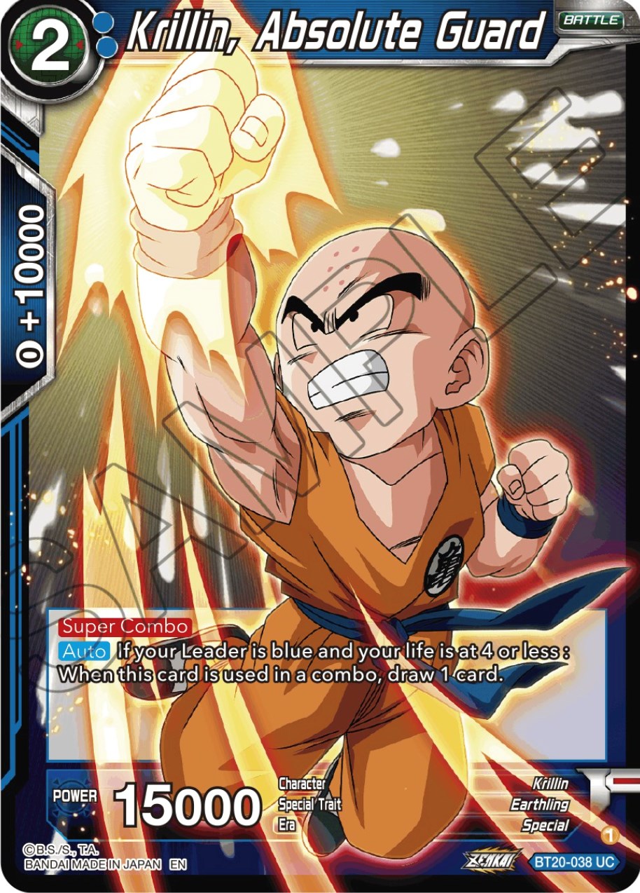 Krillin, Absolute Guard - Power Absorbed - Dragon Ball Super: Masters