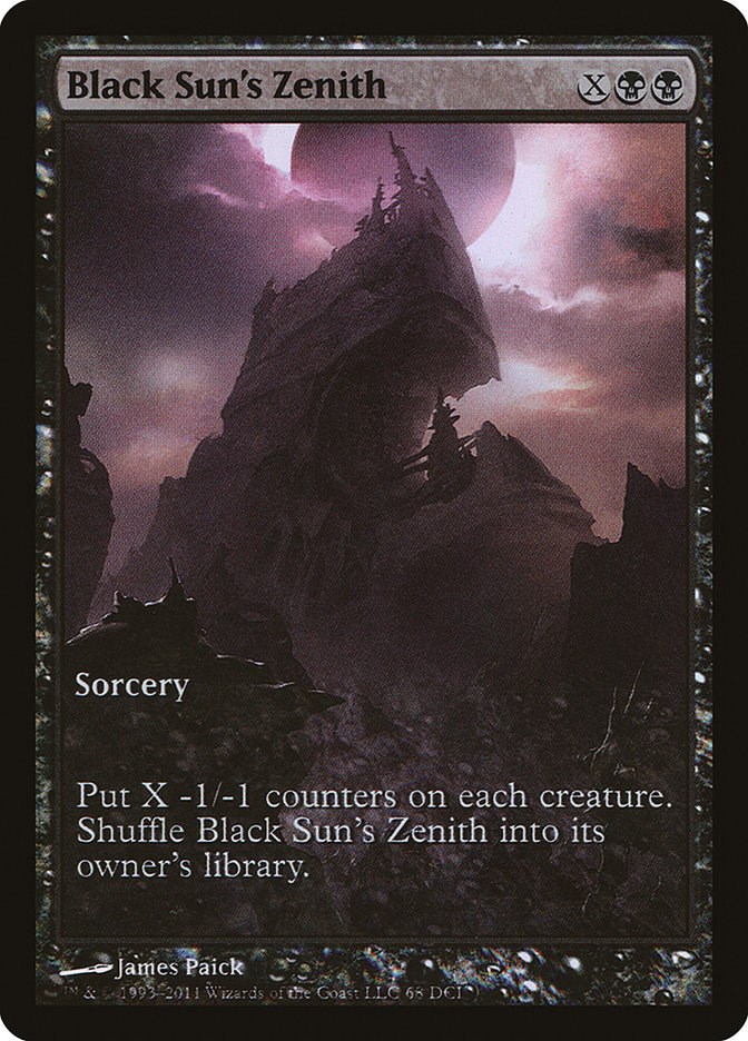 Black Sun's Zenith - Game Day & Store Championship Promos - Magic: The ...