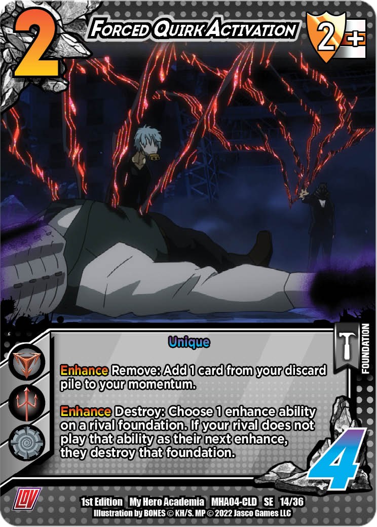 Forced Quirk Activation - UniVersus: My Hero Academia: League of ...