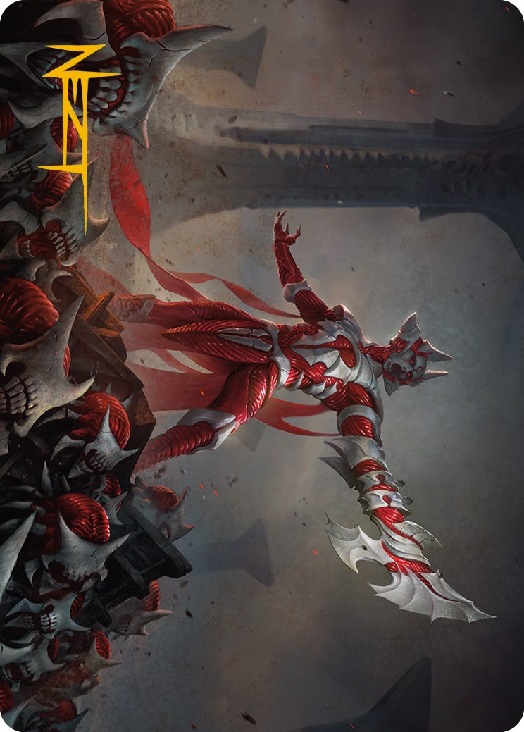 Mite Overseer Art Card (Gold-Stamped Signature) - Art Series: Phyrexia ...