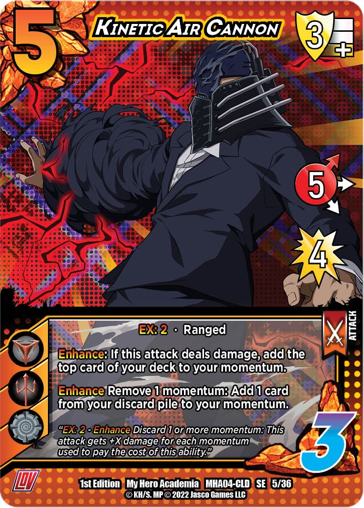 Kinetic Air Cannon - UniVersus: My Hero Academia: League of Villains ...