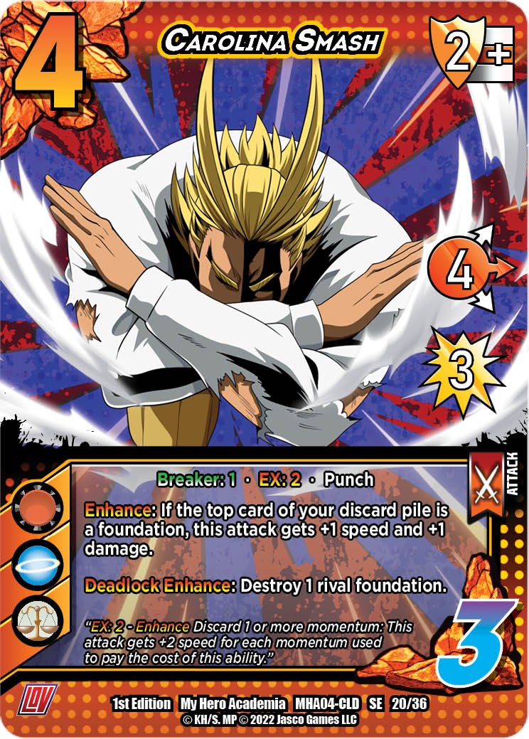 Carolina Smash - UniVersus: My Hero Academia: League of Villains ...