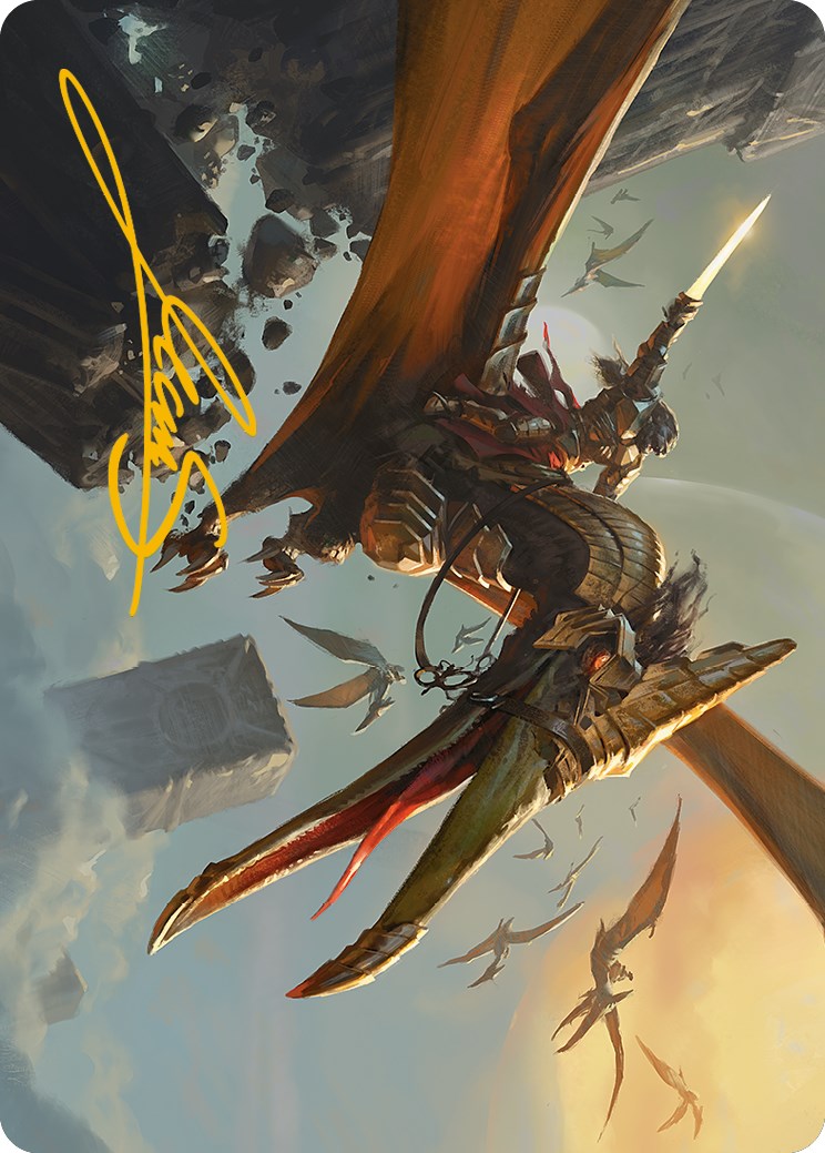 Skyhunter Strike Force Art Card (Gold-Stamped Signature) - Art Series ...