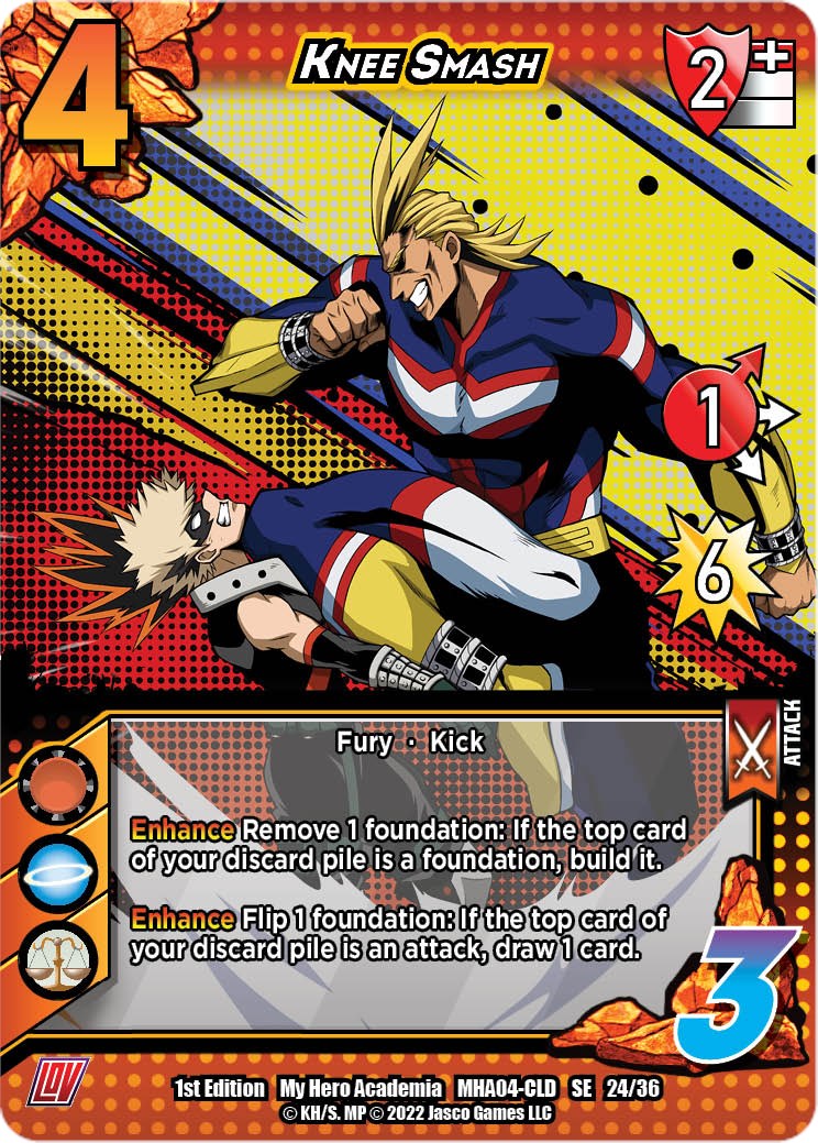 Knee Smash - UniVersus: My Hero Academia: League of Villains - UniVersus