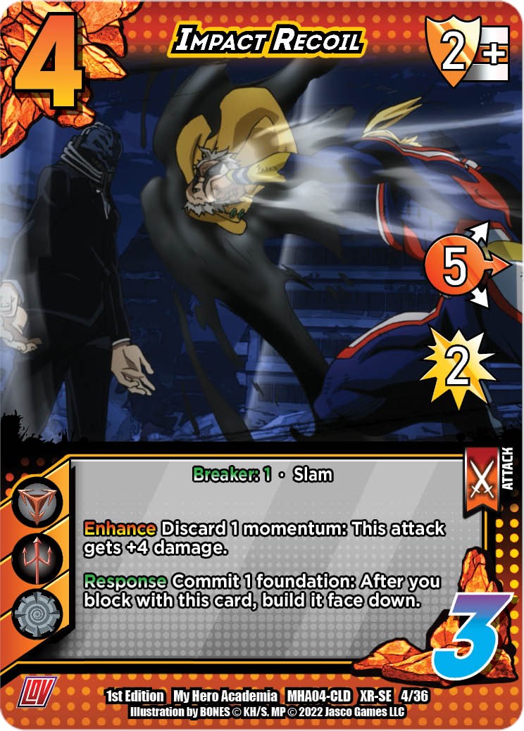 Impact Recoil (XR) - UniVersus: My Hero Academia: League of Villains ...