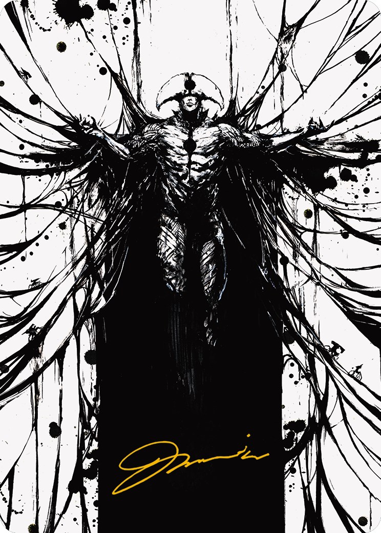 Sinew Dancer Art Card (Gold-Stamped Signature) - Art Series: Phyrexia ...