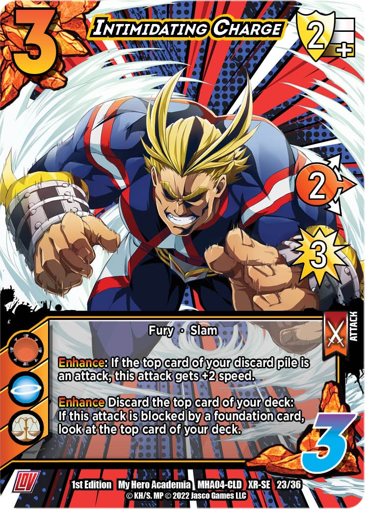 Intimidating Charge (XR) - UniVersus: My Hero Academia: League of ...