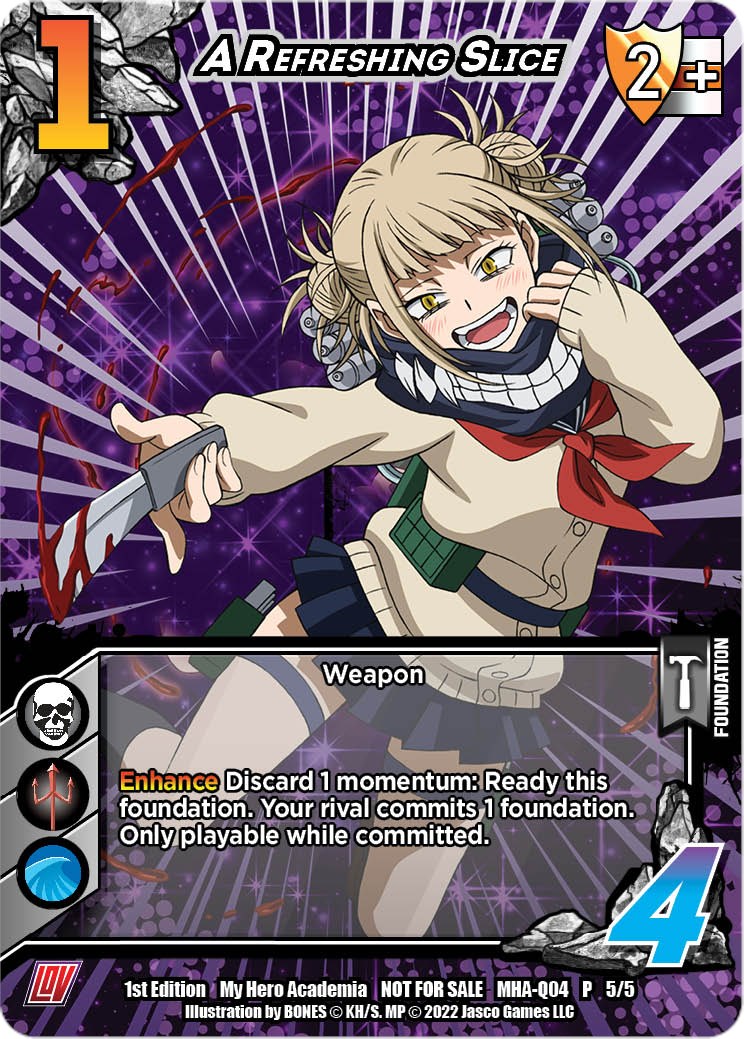 A Refreshing Slice (Quirk Pack 4) - UniVersus: My Hero Academia Promo ...
