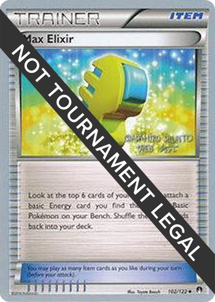 Max Elixir - 2016 (Shunto Sadahiro) - World Championship Decks - Pokemon