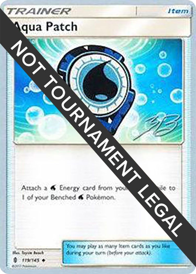 Aqua Patch - 2017 (Zachary Bokhari) - World Championship Decks - Pokemon