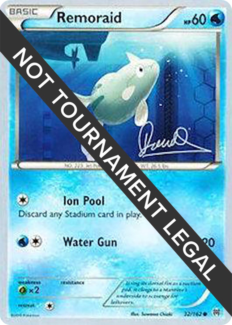 Remoraid - 2017 (Diego Cassiraga) - World Championship Decks - Pokemon