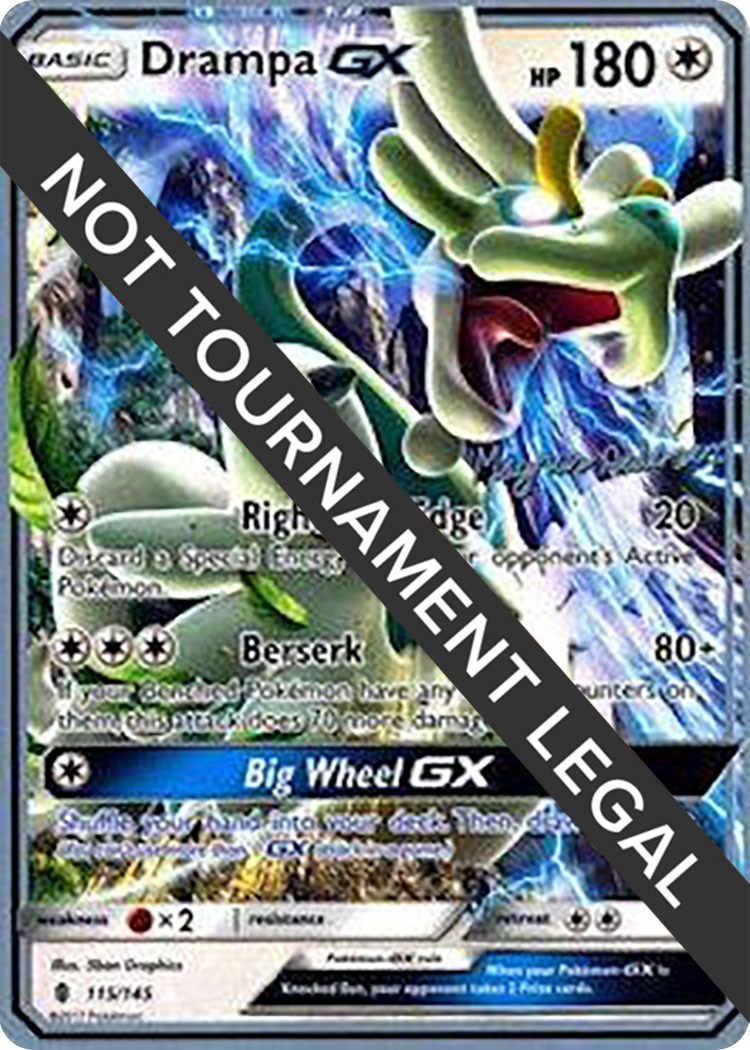 Drampa GX - 2018 (Magnus Pedersen) - World Championship Decks - Pokemon