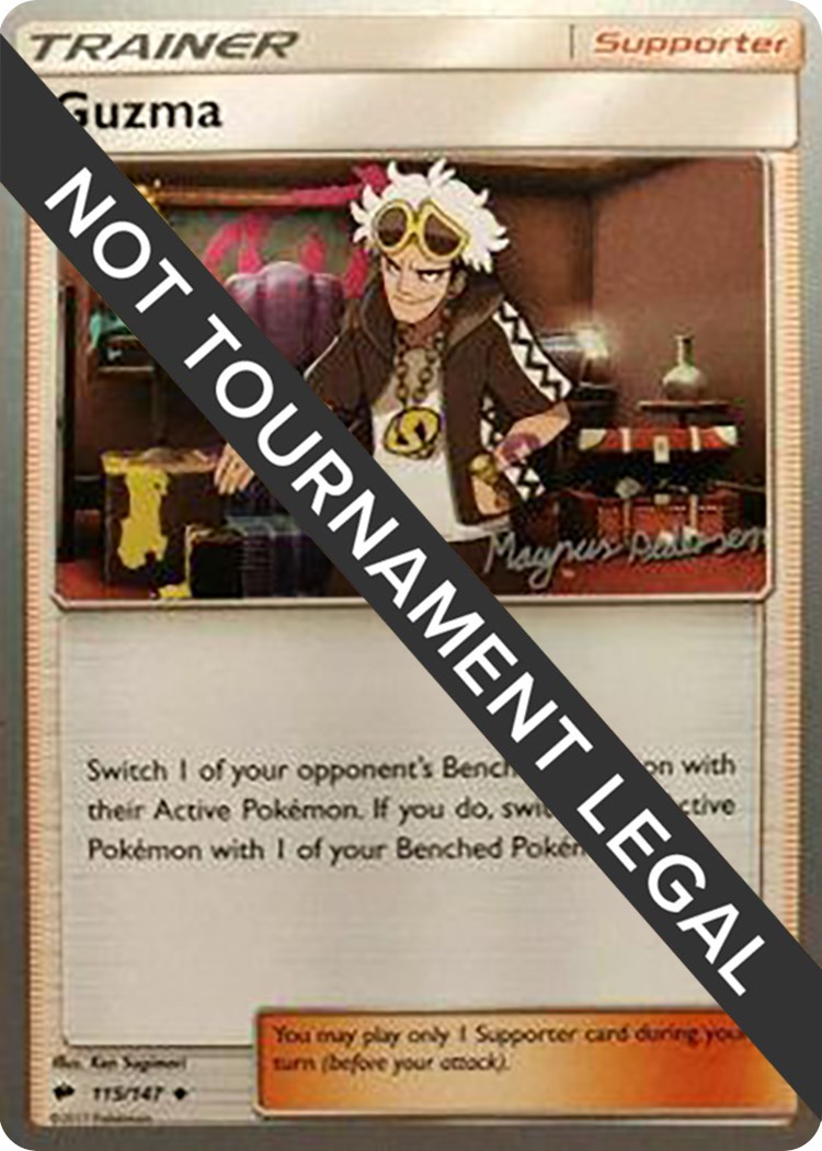 Guzma - 2018 (Magnus Pedersen) - World Championship Decks - Pokemon