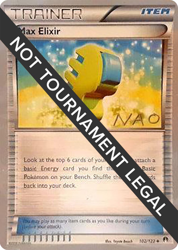 Max Elixir - 2018 (Naohito Inoue) - World Championship Decks - Pokemon