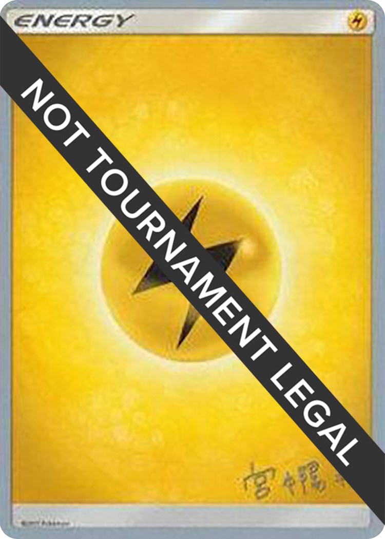 Lightning Energy - 2019 (Haruki Miyamoto) - World Championship Decks - Pokemon