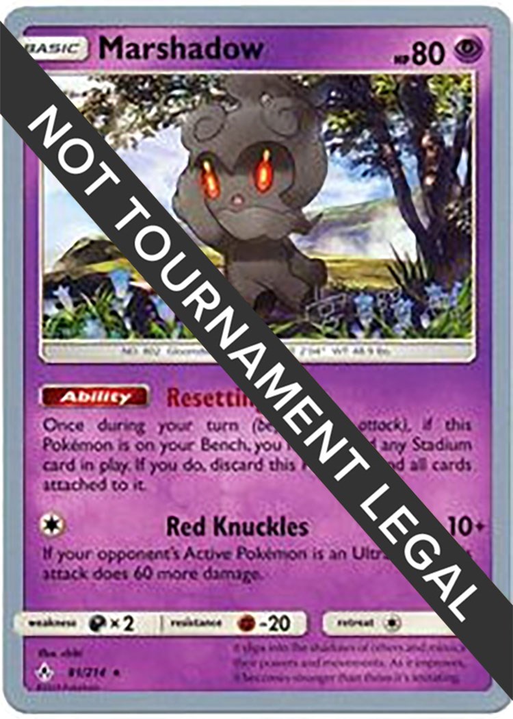 Marshadow - 2019 (Haruki Miyamoto) - World Championship Decks - Pokemon