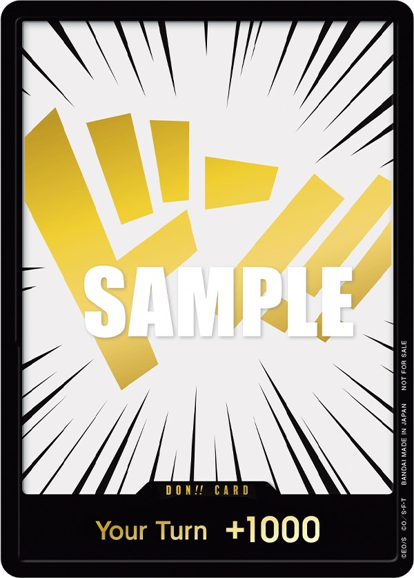 DON!! Card (Gold) - One Piece Promotion Cards - One Piece Card Game