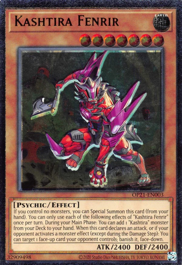 Kashtira Fenrir (UTR) - OTS Tournament Pack 21 - YuGiOh