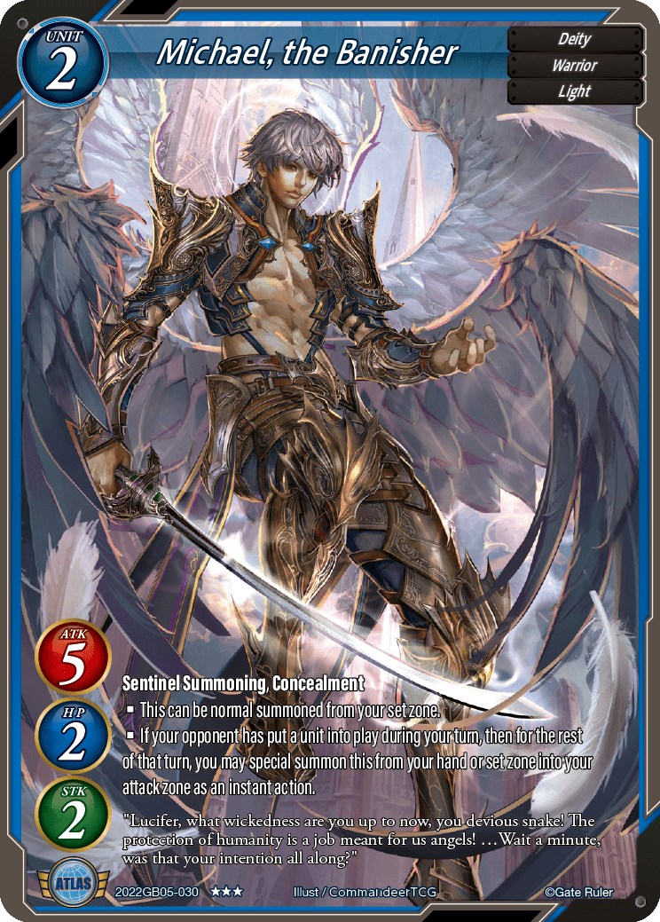 Michael, the Banisher - Shout with the Geas - Gate Ruler