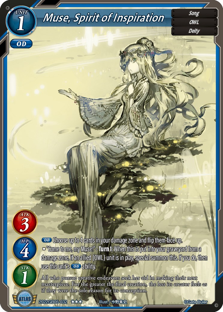 Muse, Spirit of Inspiration - Shout with the Geas - Gate Ruler