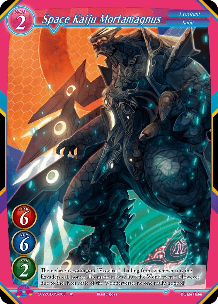 Space Kaiju Mortamagnus - Shout with the Geas - Gate Ruler