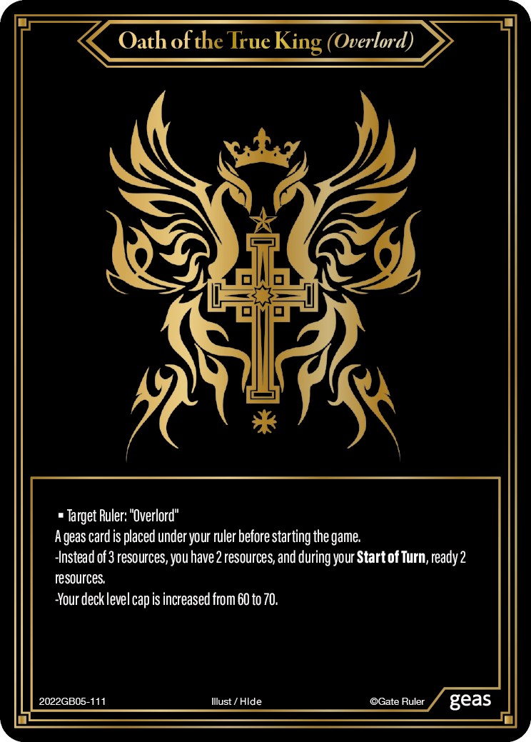 Oath of the True King (Overlord) - Shout with the Geas - Gate Ruler