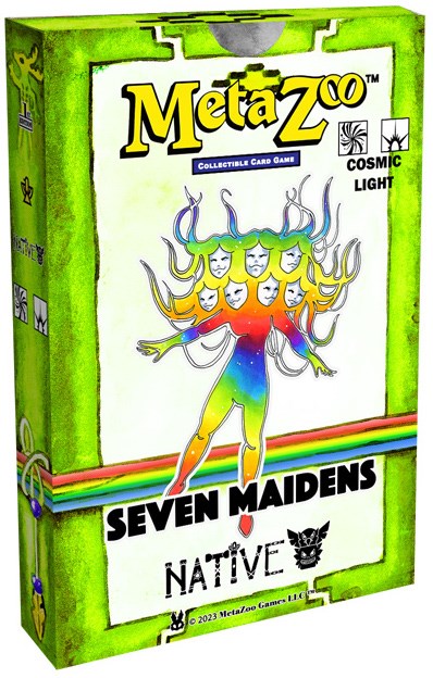 Native Theme Deck: Seven Maidens - First Edition - Native: First Edition - MetaZoo