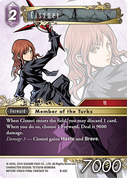 Cissnei - Boss Deck: Final Fantasy VII - Final Fantasy TCG