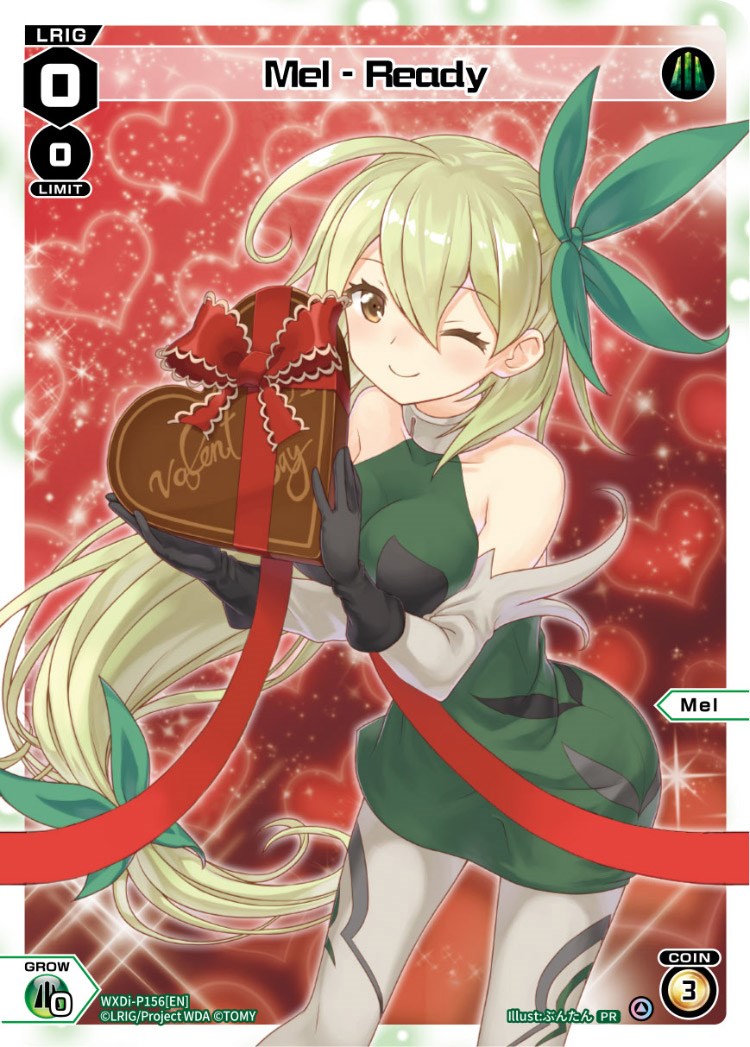 Mel - Ready (Valentine 2023) - Promo Cards - WIXOSS