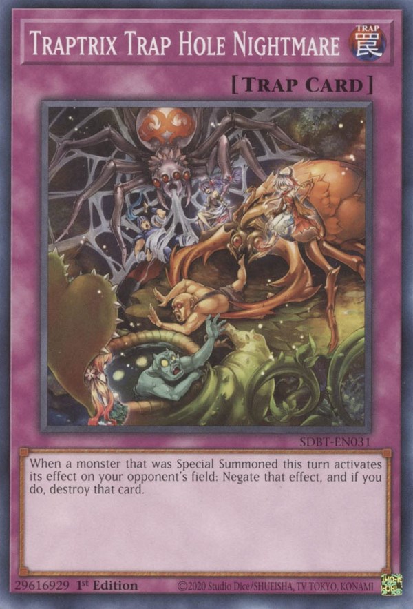 Traptrix Trap Hole Nightmare - Structure Deck: Beware of Traptrix - YuGiOh