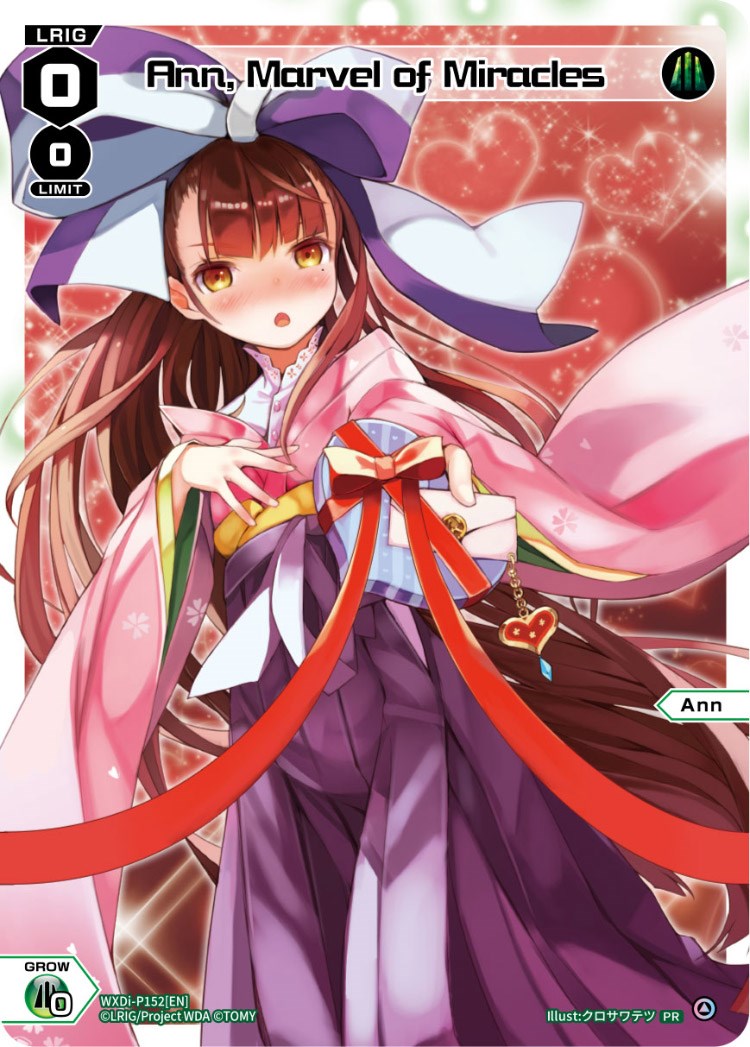 Ann, Marvel of Miracles (Valentine 2023) - Promo Cards - WIXOSS