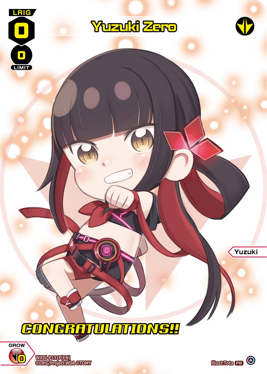 Yuzuki Zero (January 2023) (Winner) - Promo Cards - WIXOSS