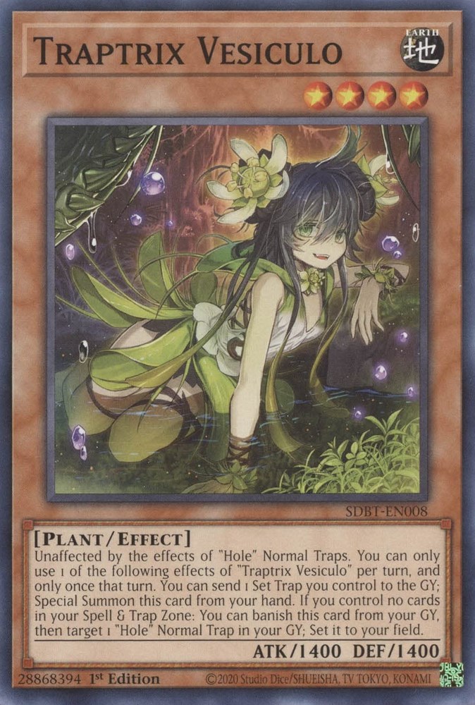 Traptrix Vesiculo - Structure Deck: Beware of Traptrix - YuGiOh