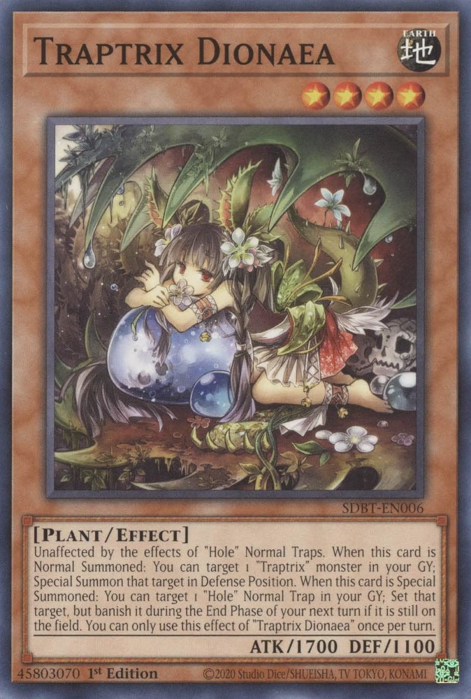 Traptrix Dionaea - Structure Deck: Beware of Traptrix - YuGiOh