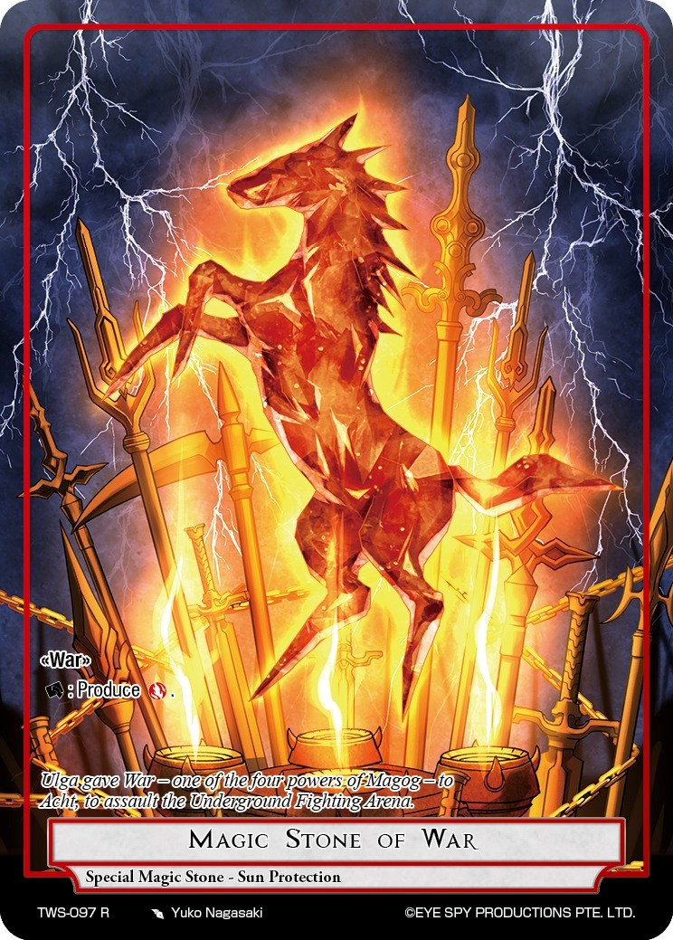 Magic Stone of War - The War of the Suns - Force of Will