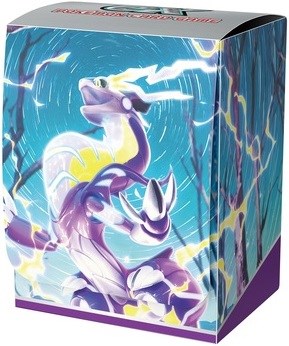 Pokemon Center Japan Exclusive: Miraidon Violet ex Deck Box - Pokemon ...