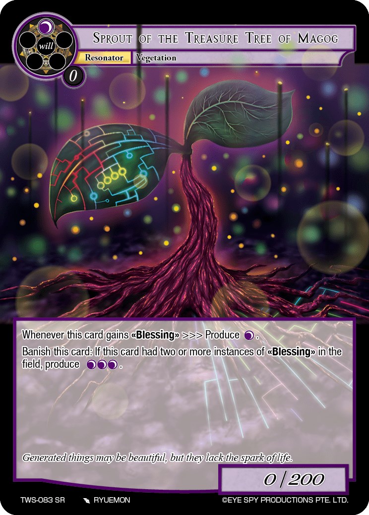 Sprout of the Treasure Tree of Magog - The War of the Suns - Force of Will