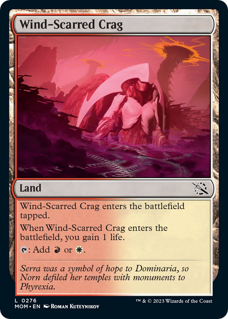 Wind-Scarred Crag - March of the Machine - Magic: The Gathering