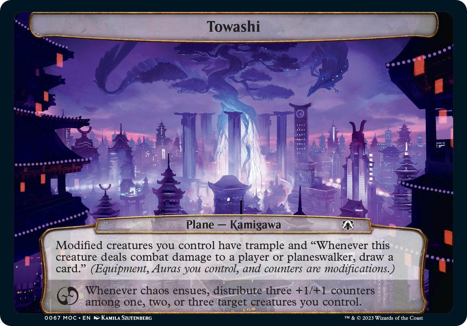 Towashi - Planechase: March of the Machine - Magic: The Gathering