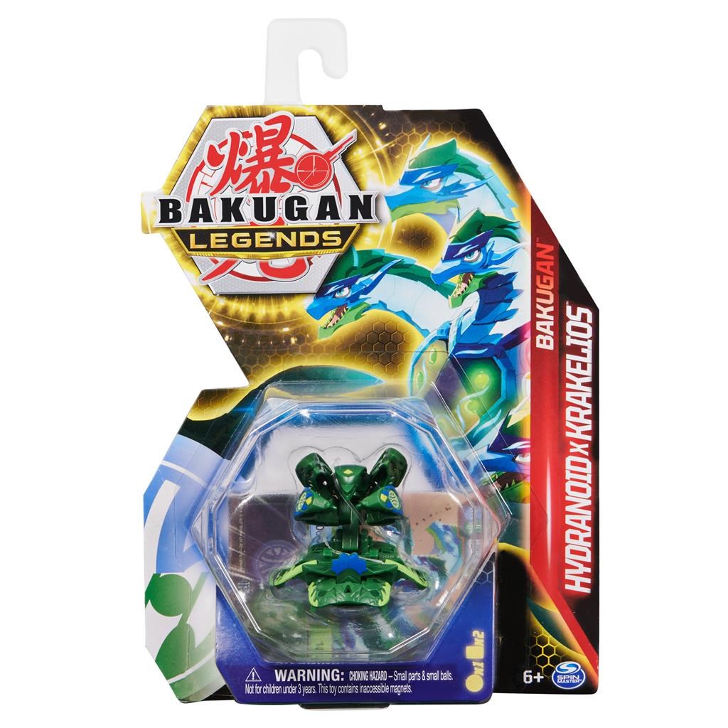 Core Bakugan Single Pack - Aquos/Ventus Hydranoid x Krakelios - Legends ...