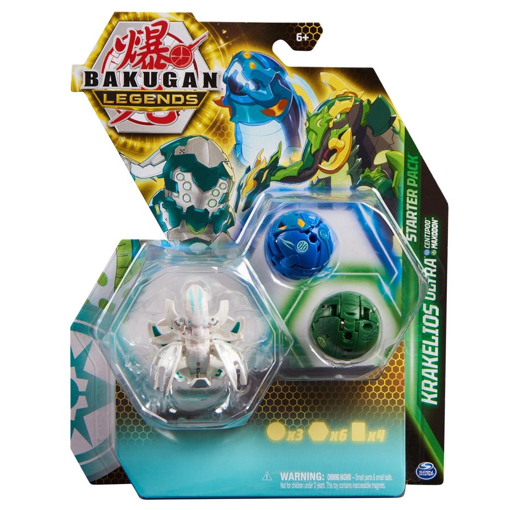 Bakugan Legends Starter Set - Haos Krakelios Ultra - Legends - Bakugan TCG