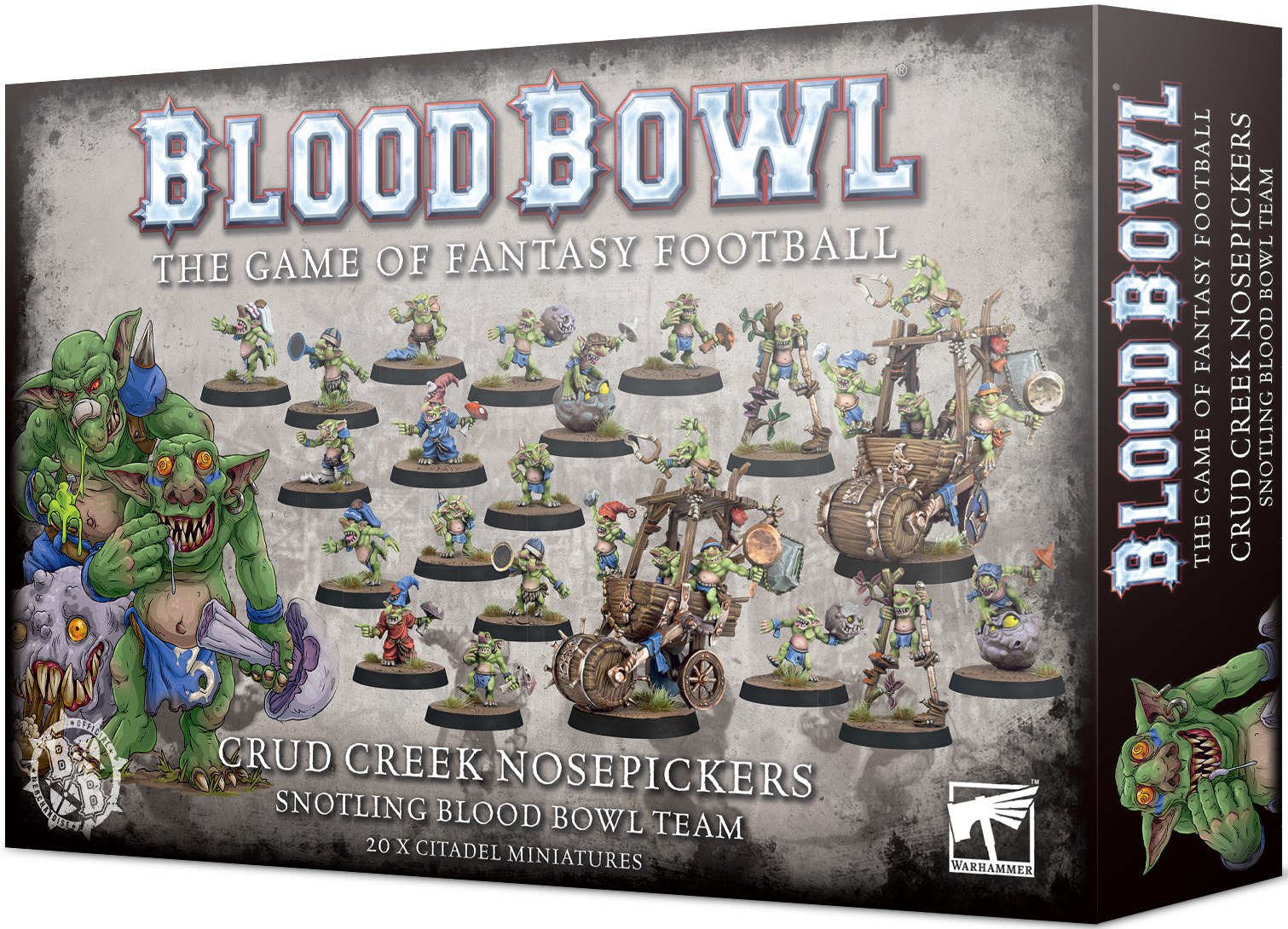 Blood Bowl: Crud Creek Nosepickers - Snotling Blood Bowl Team ...