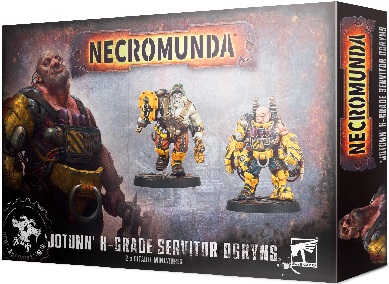 Necromunda: Jotunn H-Grade Servitor Ogryns - Warhammer Plastic Box Sets ...