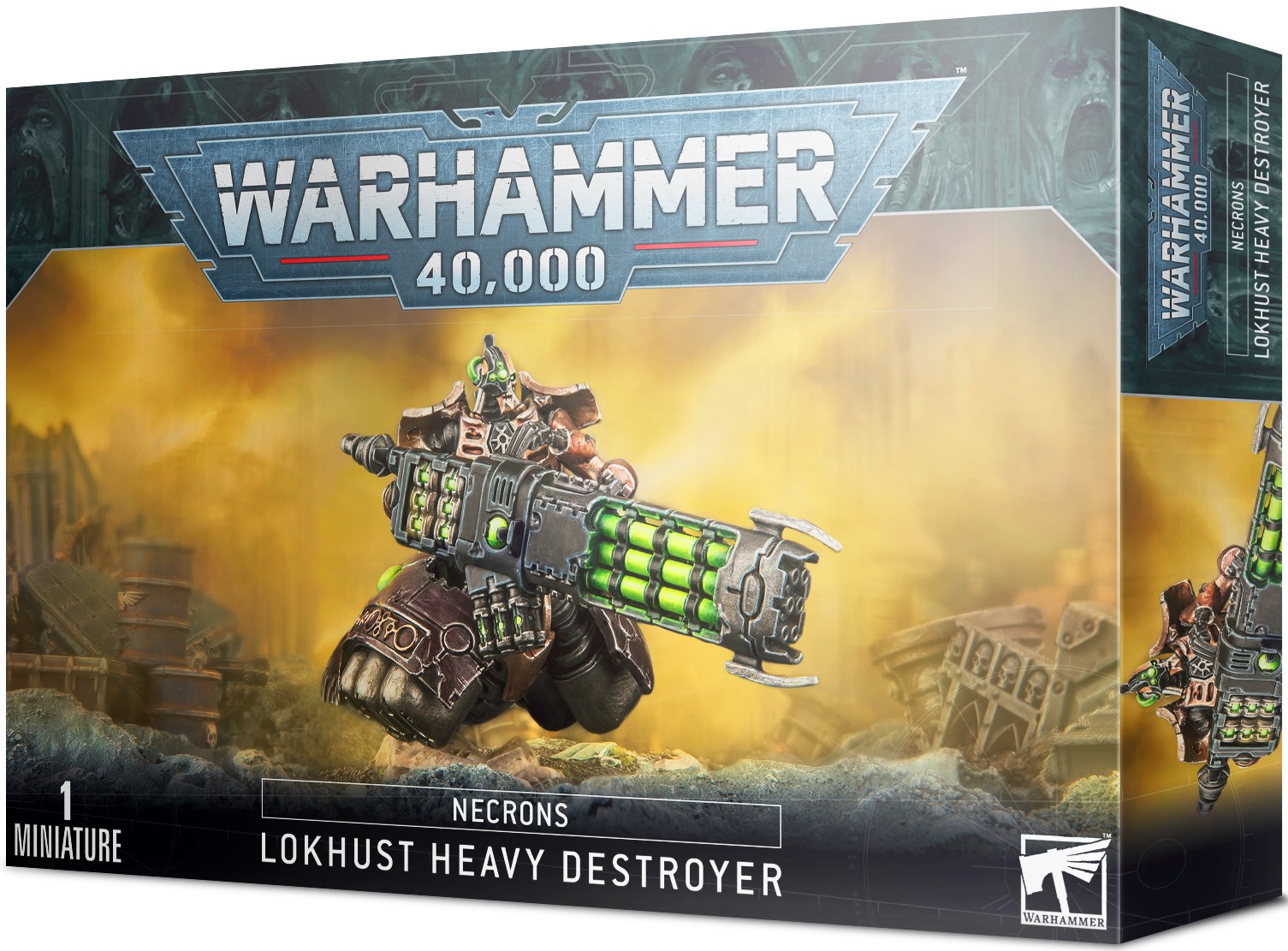 Warhammer 40K - Necrons: Lokhust Heavy Destroyer - Warhammer Plastic ...