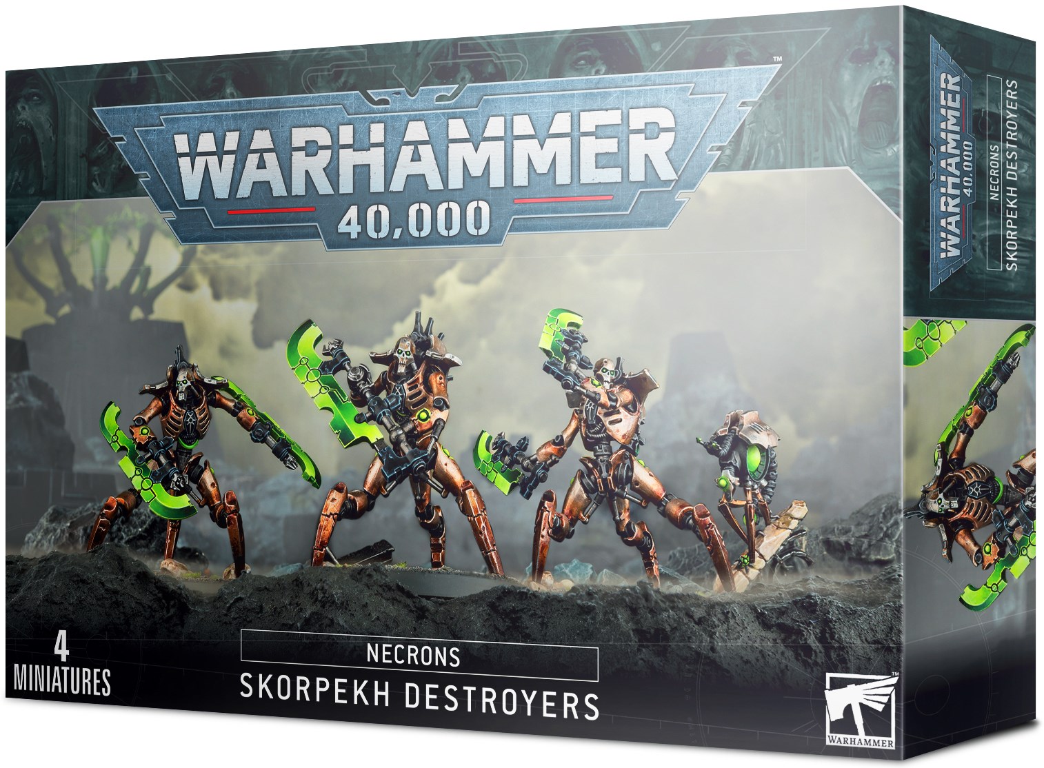 Warhammer 40K - Necrons: Skorpekh Destroyers - Warhammer Plastic Box ...