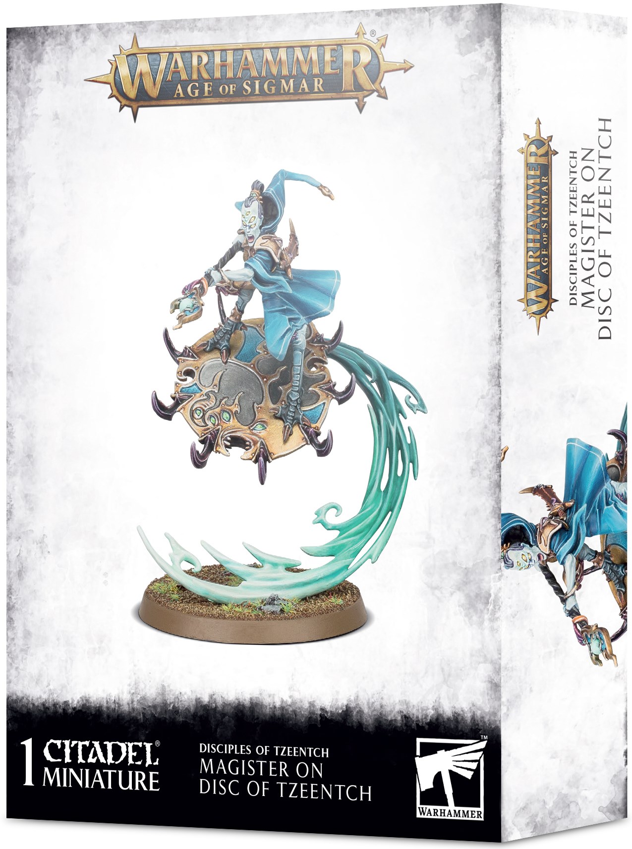 Warhammer: Age of Sigmar - Disciples of Tzeentch: Magister on Disc of ...