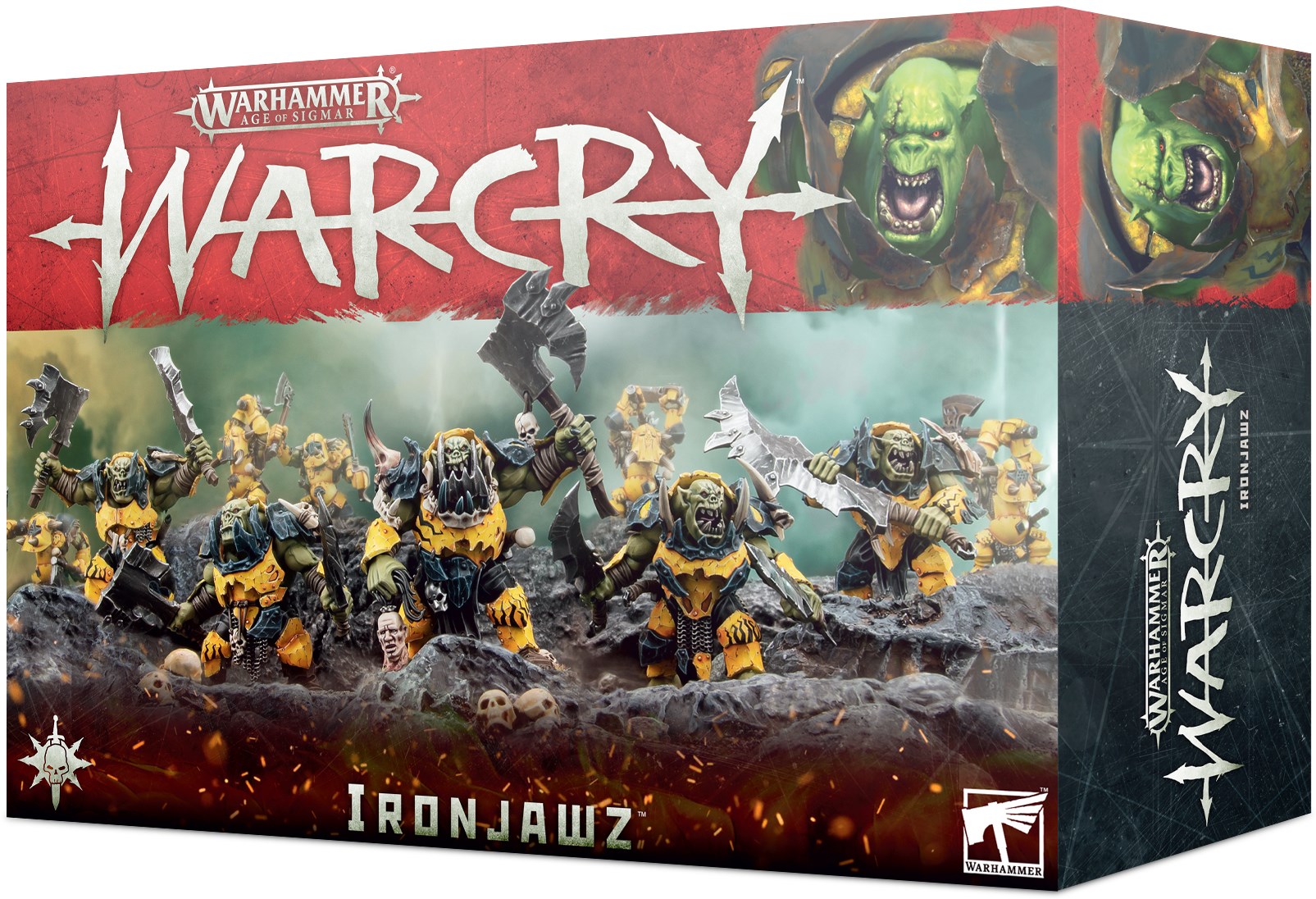 Warhammer: Age of Sigmar - Warcry: Ironjawz - Warhammer Plastic Box ...