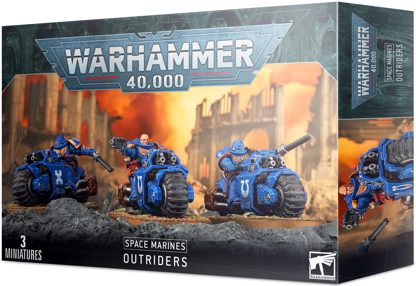 Warhammer 40K - Space Marines: Outriders - Warhammer Plastic Box Sets ...