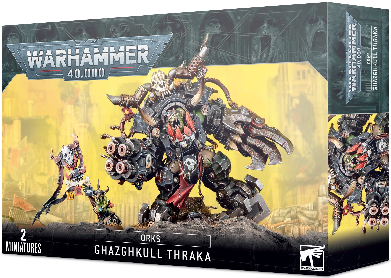 Warhammer: 40K - Orks: Ghazghkull Thraka - Warhammer Plastic Box Sets ...