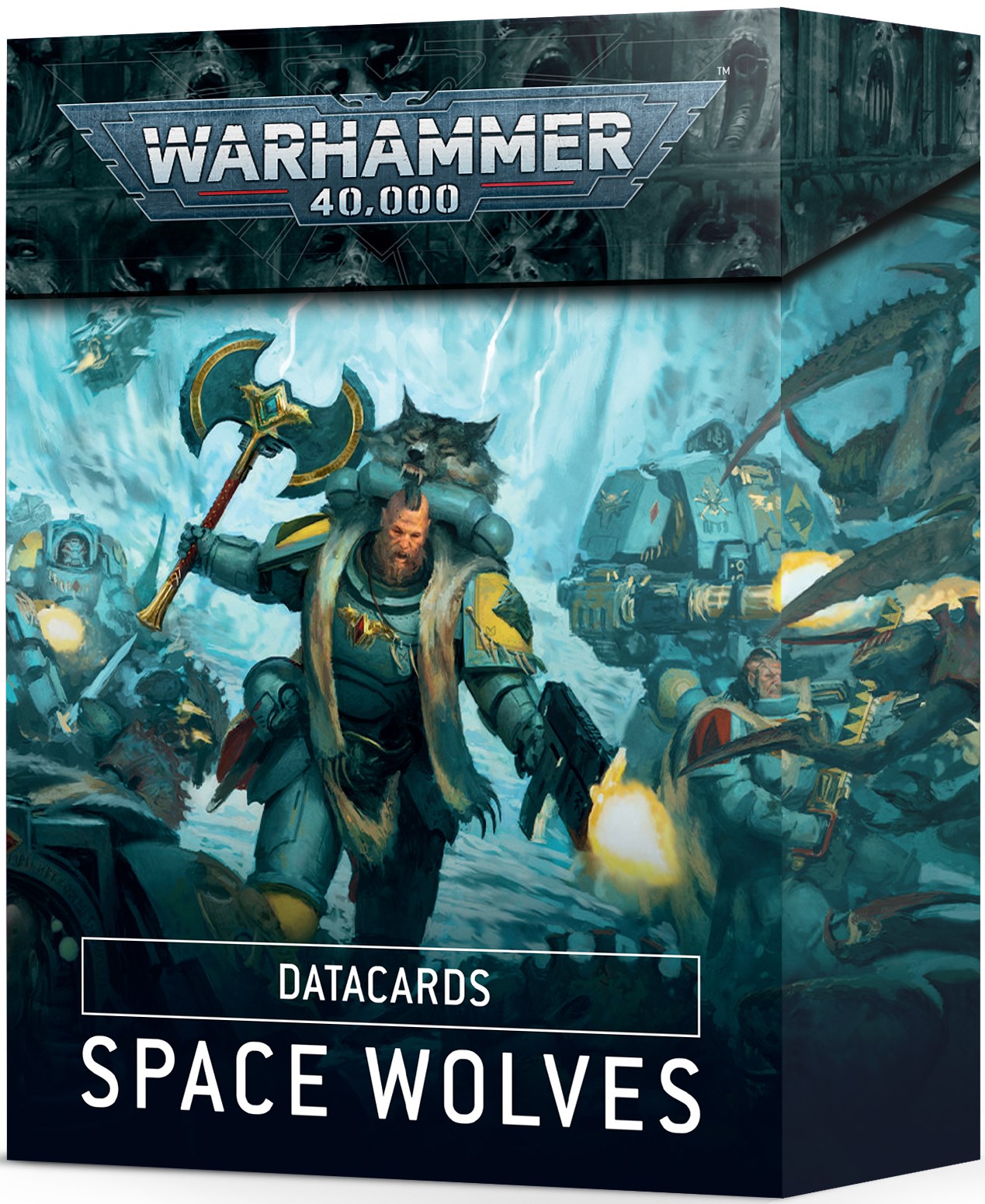 Warhammer: 40K - Datacards: Space Wolves (53-02) - Warhammer Game ...